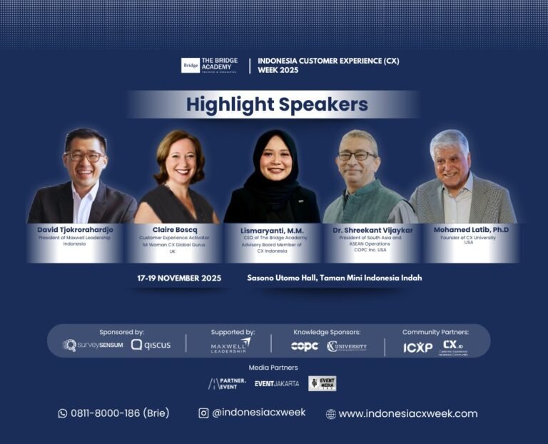 CX University (USA) Makes Its Debut in Indonesia at Indonesia Customer ...